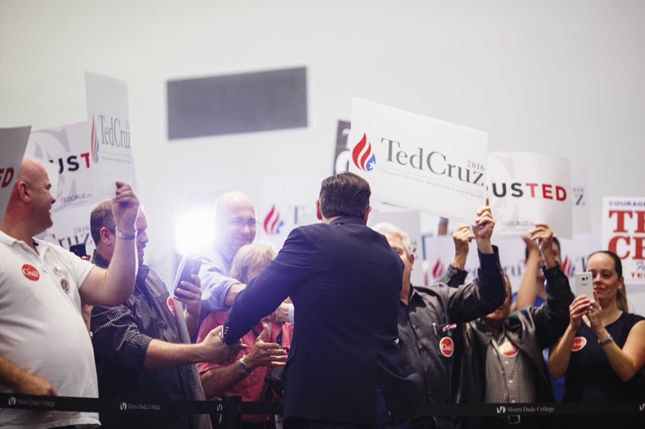 Torch in hand, Ted Cruz marches on Washington - A Race Like No Other