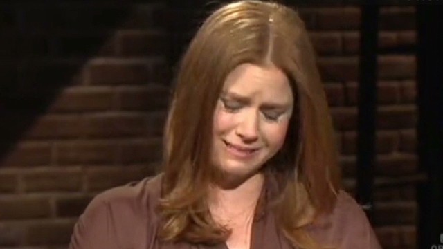 Amy Adams Cries Over Hoffmans Death Cnn Video