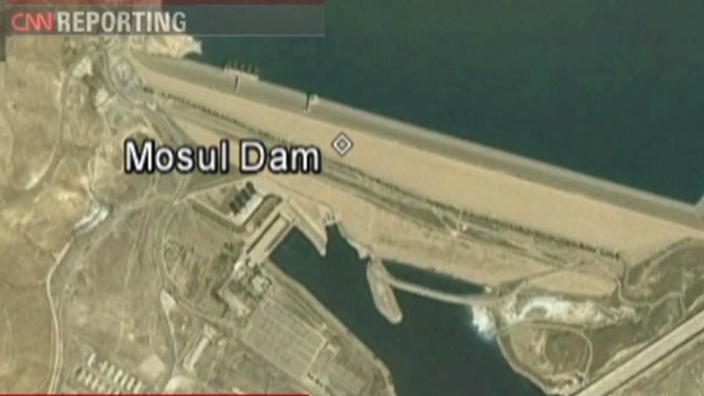 Officials U S Airstrikes Pound Isis Near Iraqi Dam Cnn