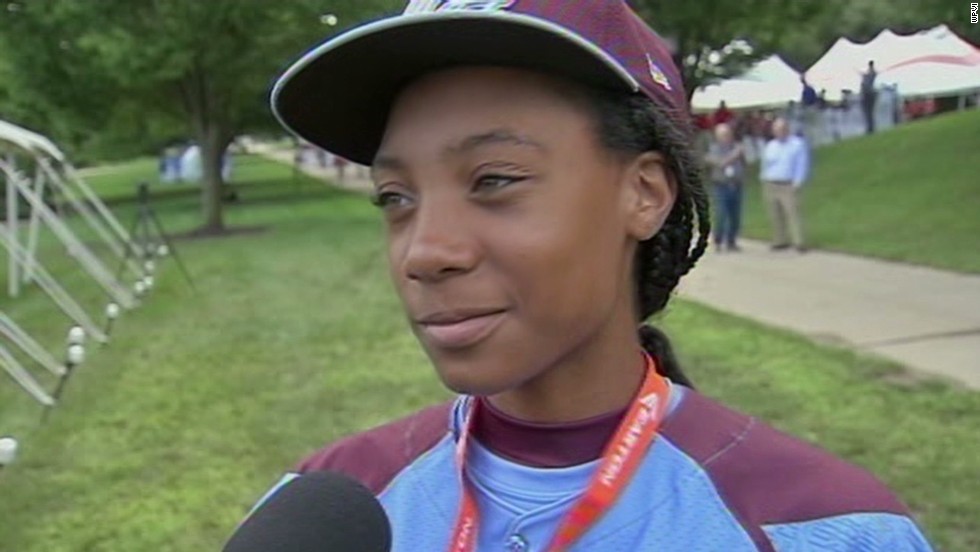 Mo Ne Davis Female Baseball Sensation Cnn Video