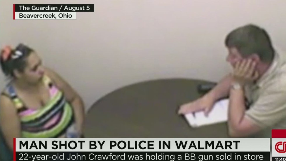Cops Shot Man At Walmart Then Interrogated Girlfriend Cnn
