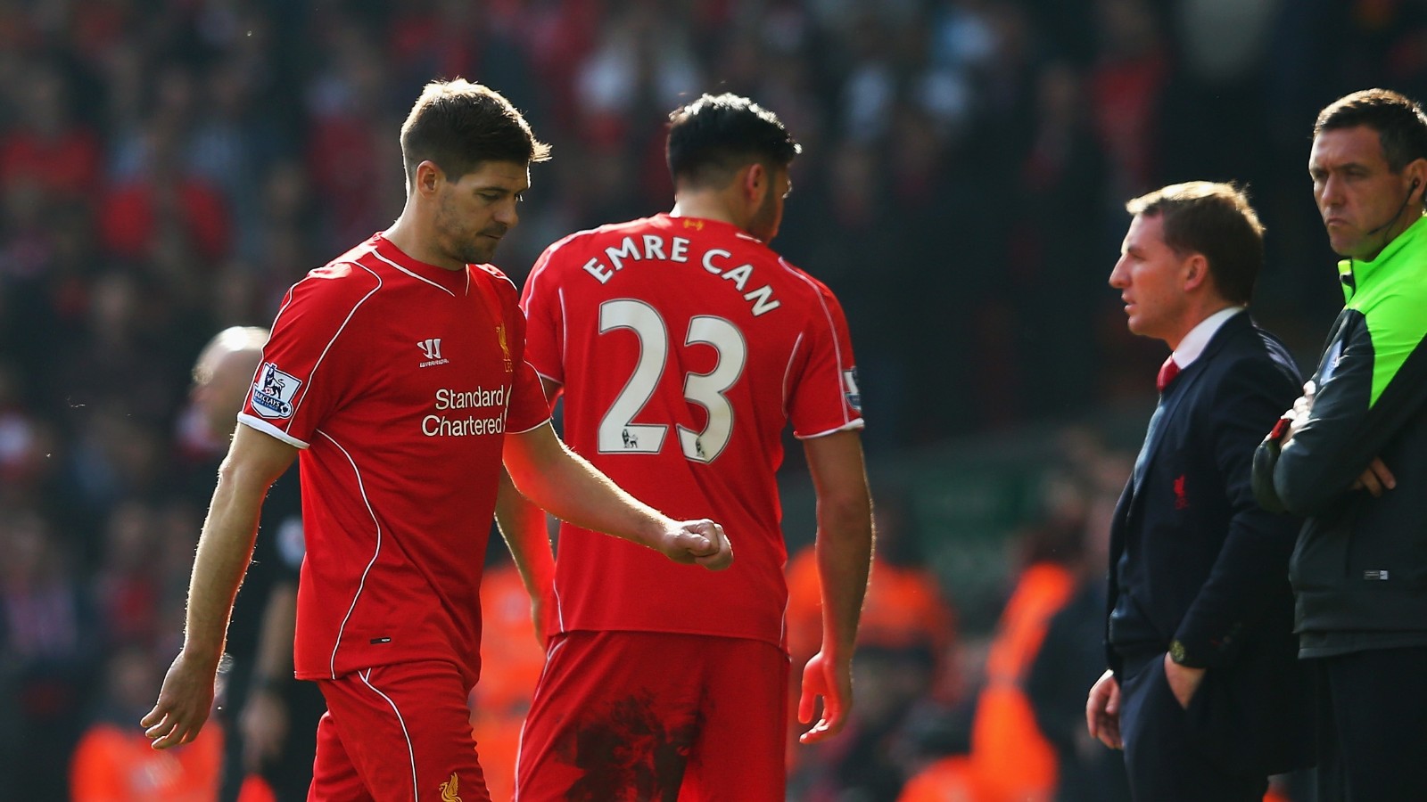 Gerrard Sees Red As Manchester Utd Beats Liverpool Cnn