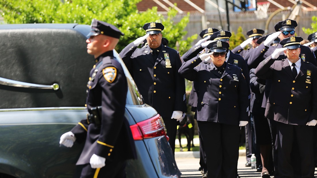 Thousands turn out for officer Brian Moore's funeral - CNN Video