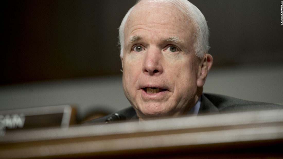 Mccain No Comment On Trump Flag Burning Tweet Cnn Video