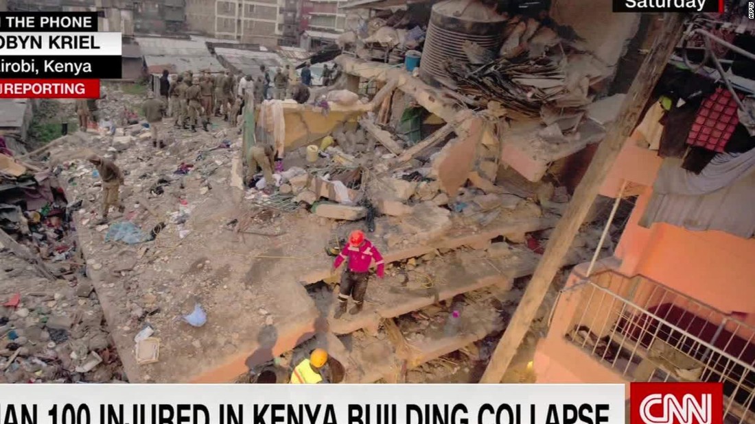 16 dead, dozens missing in Nairobi building collapse - CNN Video 16 dead, dozens missing in Nairobi building collapse - CNN Video