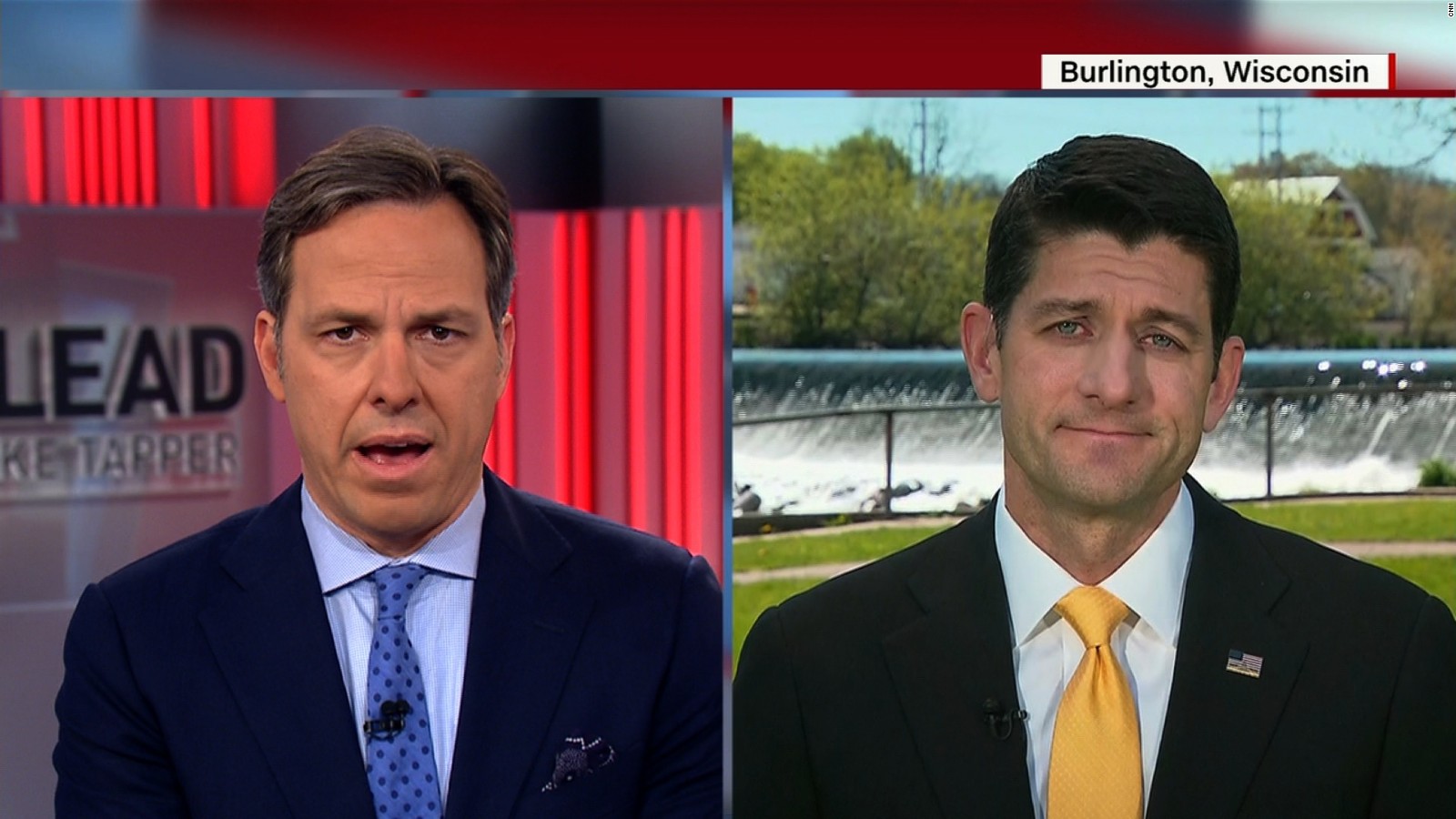Paul Ryan: Up to Donald Trump to unify the GOP - CNN Video