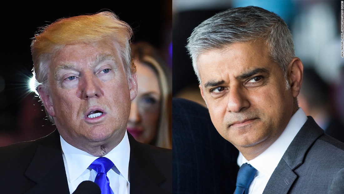Donald Trump On London Mayors Comments Very Rude Cnn Politics