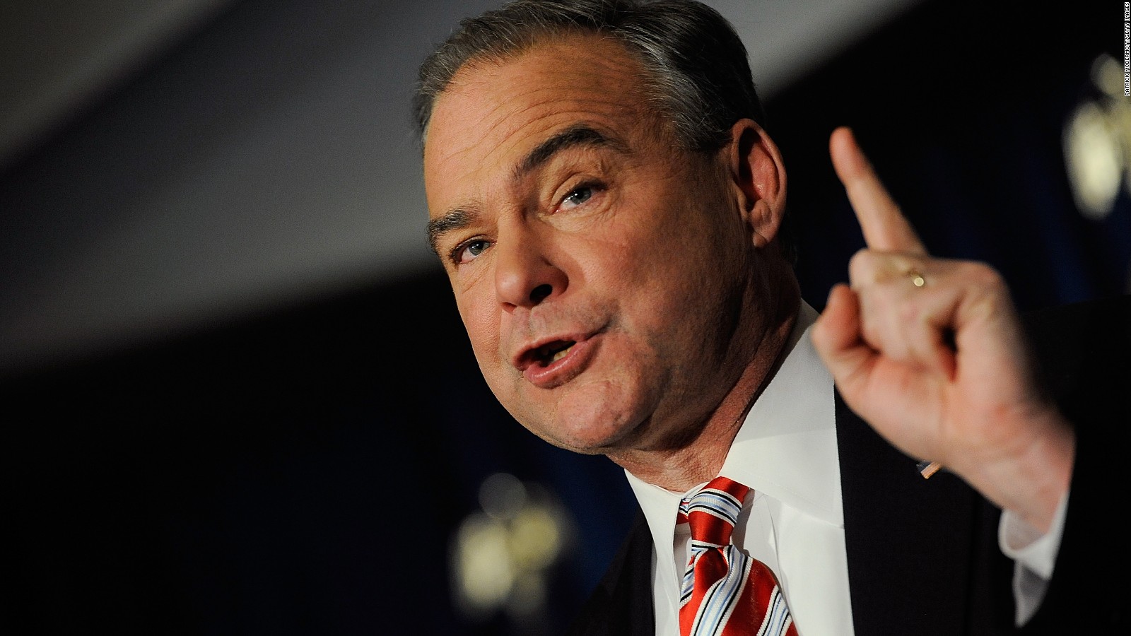 Tim Kaine impersonates Donald Trump during speech - CNN Video Tim Kaine impersonates Donald Trump during speech - CNN Video