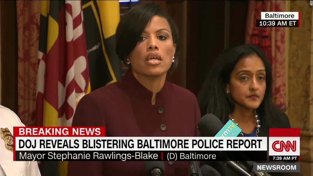 Report Baltimore Cops Targeted African Americans Cnn Video