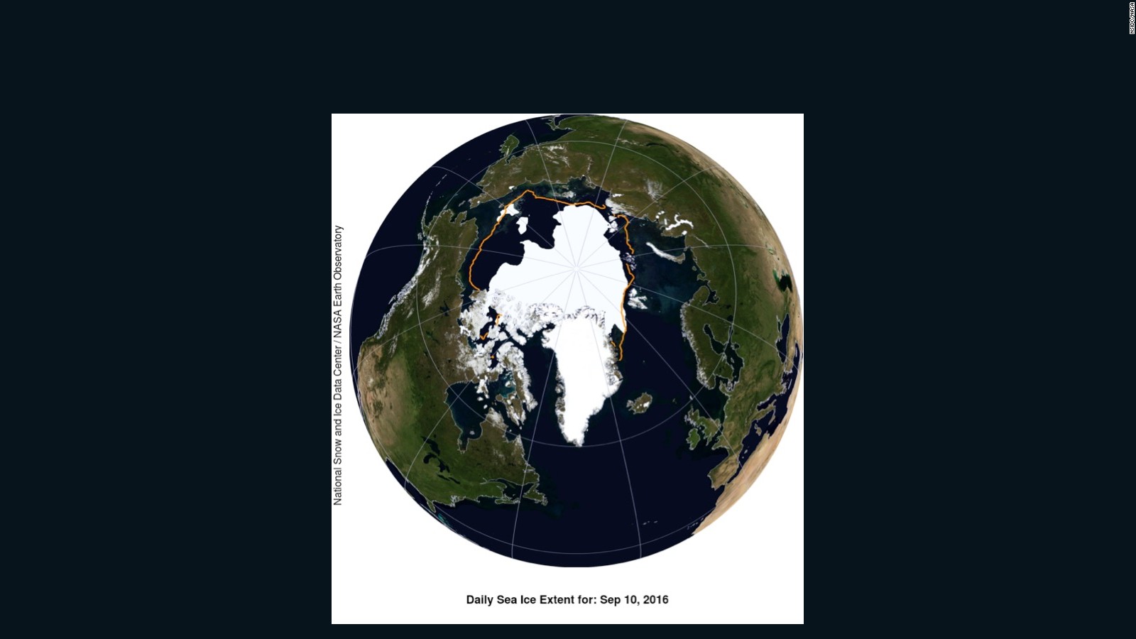 Arctic Sea Ice Shrinks To Second Lowest Level Ever Cnn