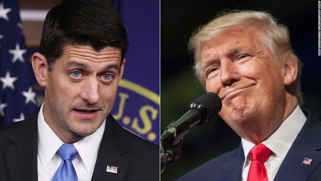 Trump on Ryan: "I don't want his support" - CNN Video