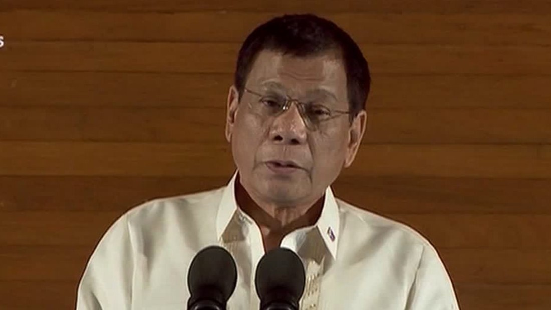 Philippines Not Really Severing Ties With Us Duterte Says Cnn