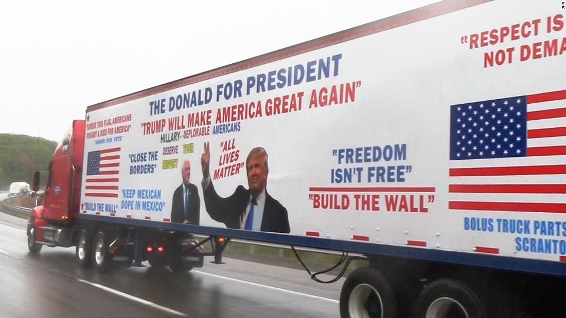 This ex-con trucker set up a campaign office for Trump - CNN Video