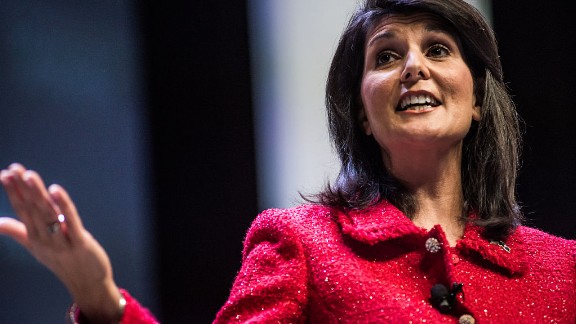 UN ambassador Nikki Haley warned over Trump retweet - CNN Politics UN ambassador Nikki Haley warned over Trump retweet - CNN Politics