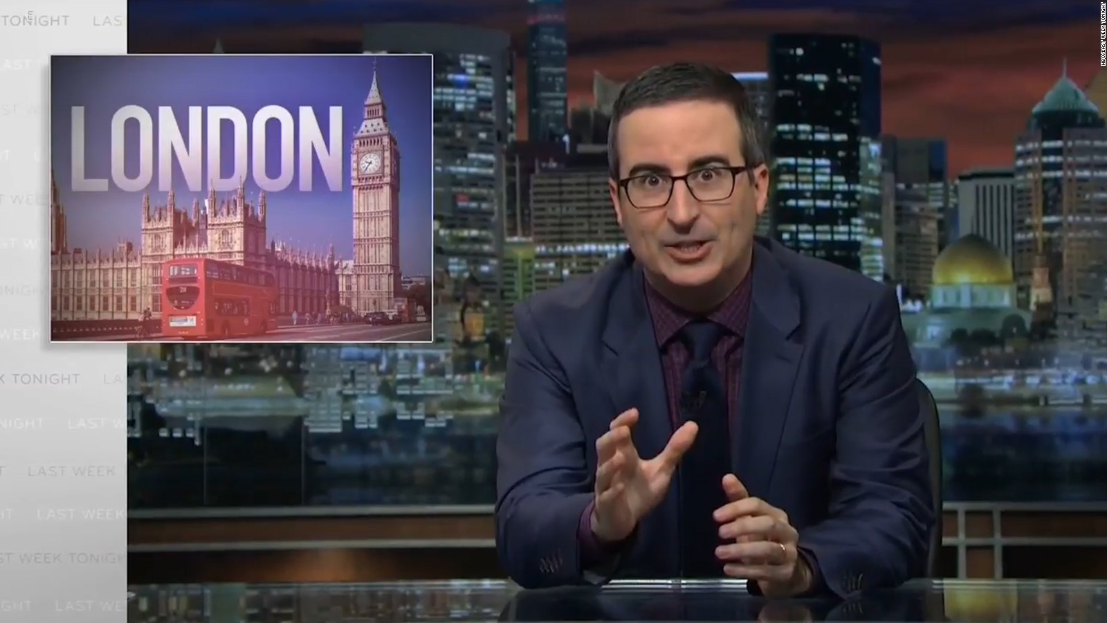 John Oliver Launches Ads To Educate Trump Cnn Video