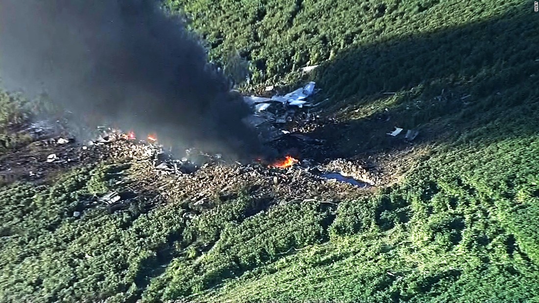 New Video Shows Russian Plane Crashing After Shot Down Cnn Video