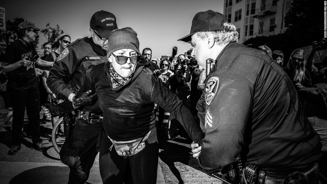 San Francisco Marchers Cheer Canceled Free Speech Rally Cnn