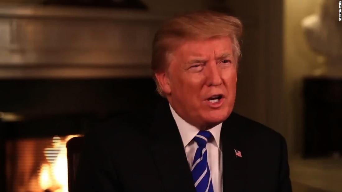 Trump Lays Out History In Thanksgiving Video Cnn Video