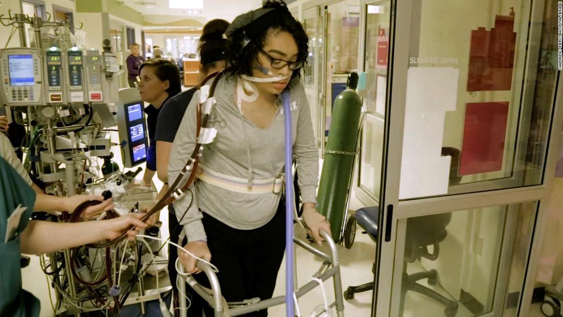 17 Year Old Walks While On Life Support Cnn Bloglovin