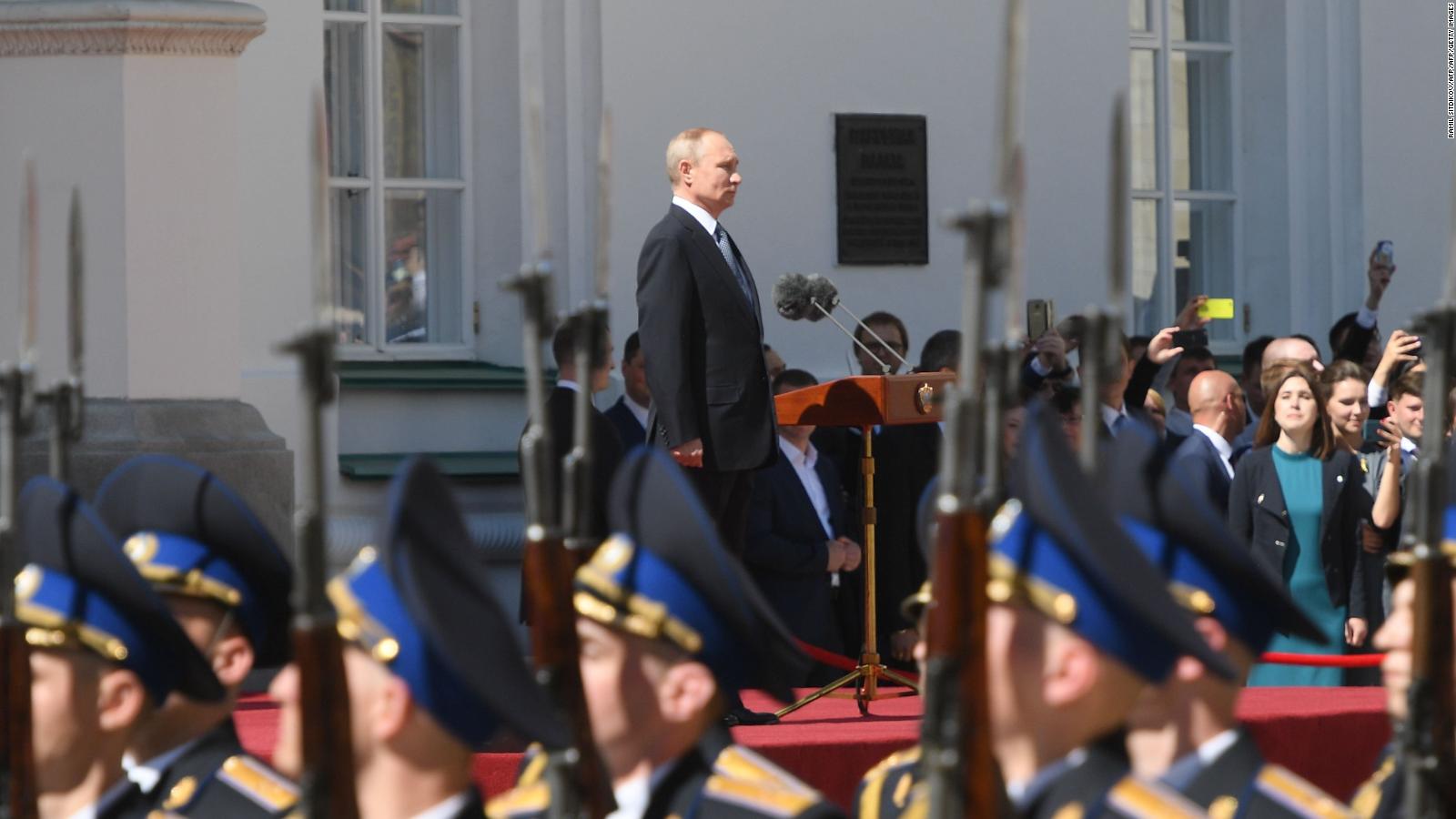 Vladimir Putin Toma Posesión Para Un Cuarto Mandato Cnn Video