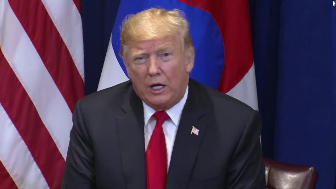 Trump Says He Wants My People To Sit Up At Attention Like North