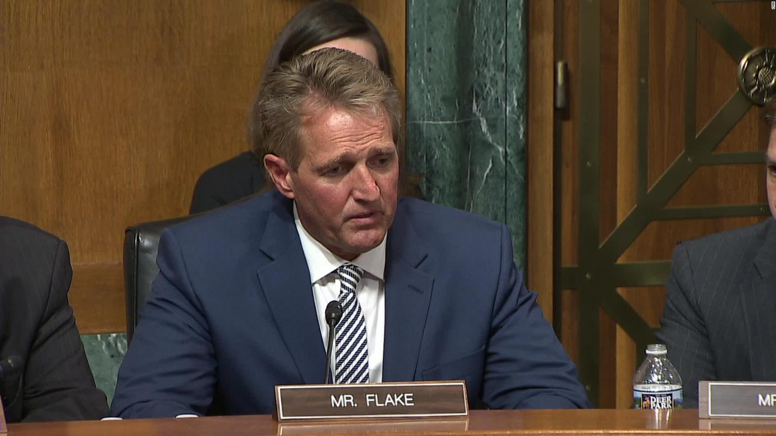 Senator Flake Requests An Fbi Investigation Cnn Video