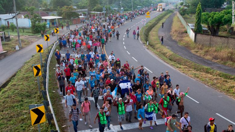 Donald Trumps Making The Migrant Caravan A Political Issue Here Are