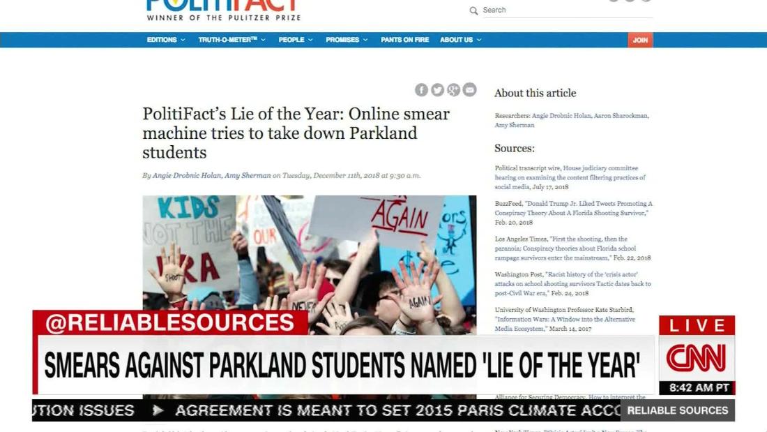 2018 A Year Consumed By Misinformation Cnn Video