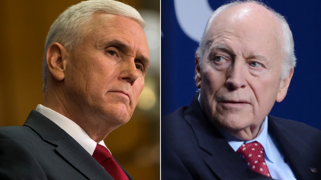 Dick Cheney Confronts Pence About Administrations Foreign Policy Cnn