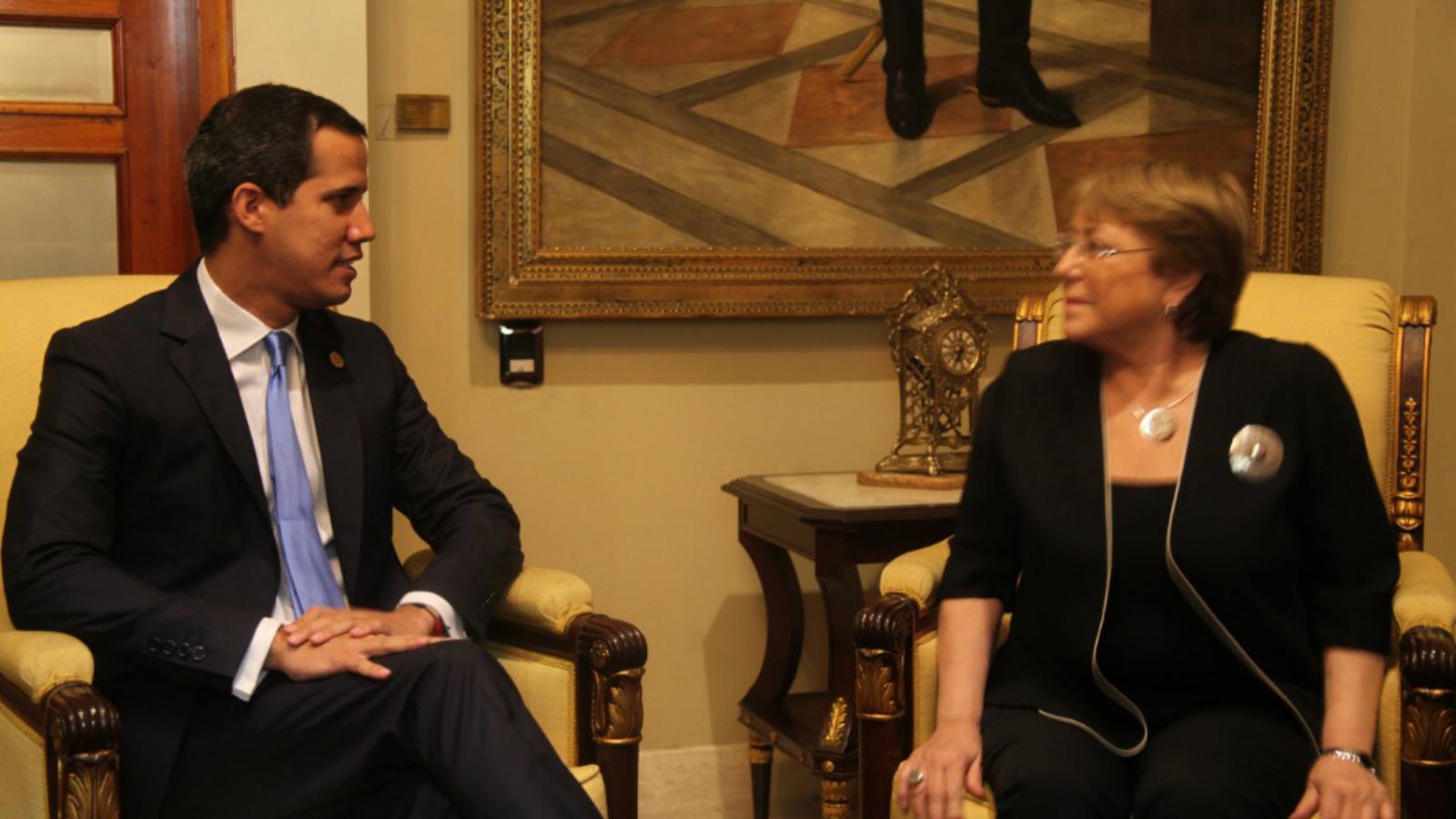 Guiadó Esperamos Que La Visita De Bachelet Ayude A Resolver La Crisis
