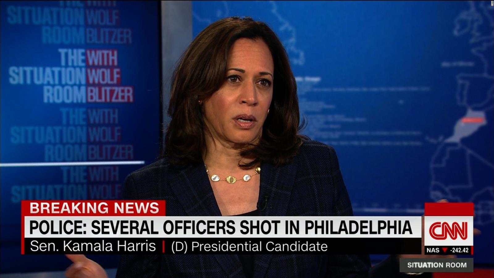 Kamala Harris On Philadelphia Shooting When Will It Stop Cnn Video