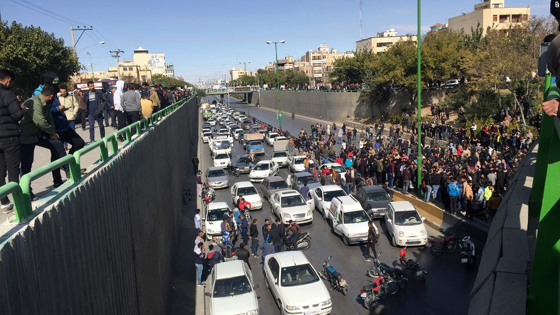 Iran Slams Hypocritical Us Support For Economic Protests Cnn