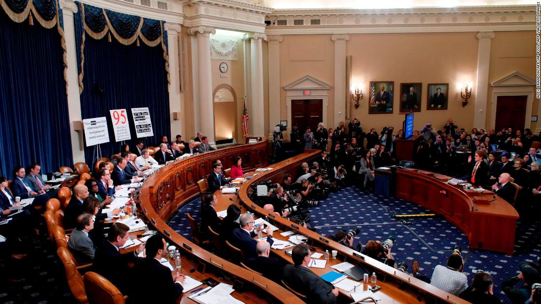 Nueve Testimonios En Tres Días De Juicio Político A Trump Cnn Video