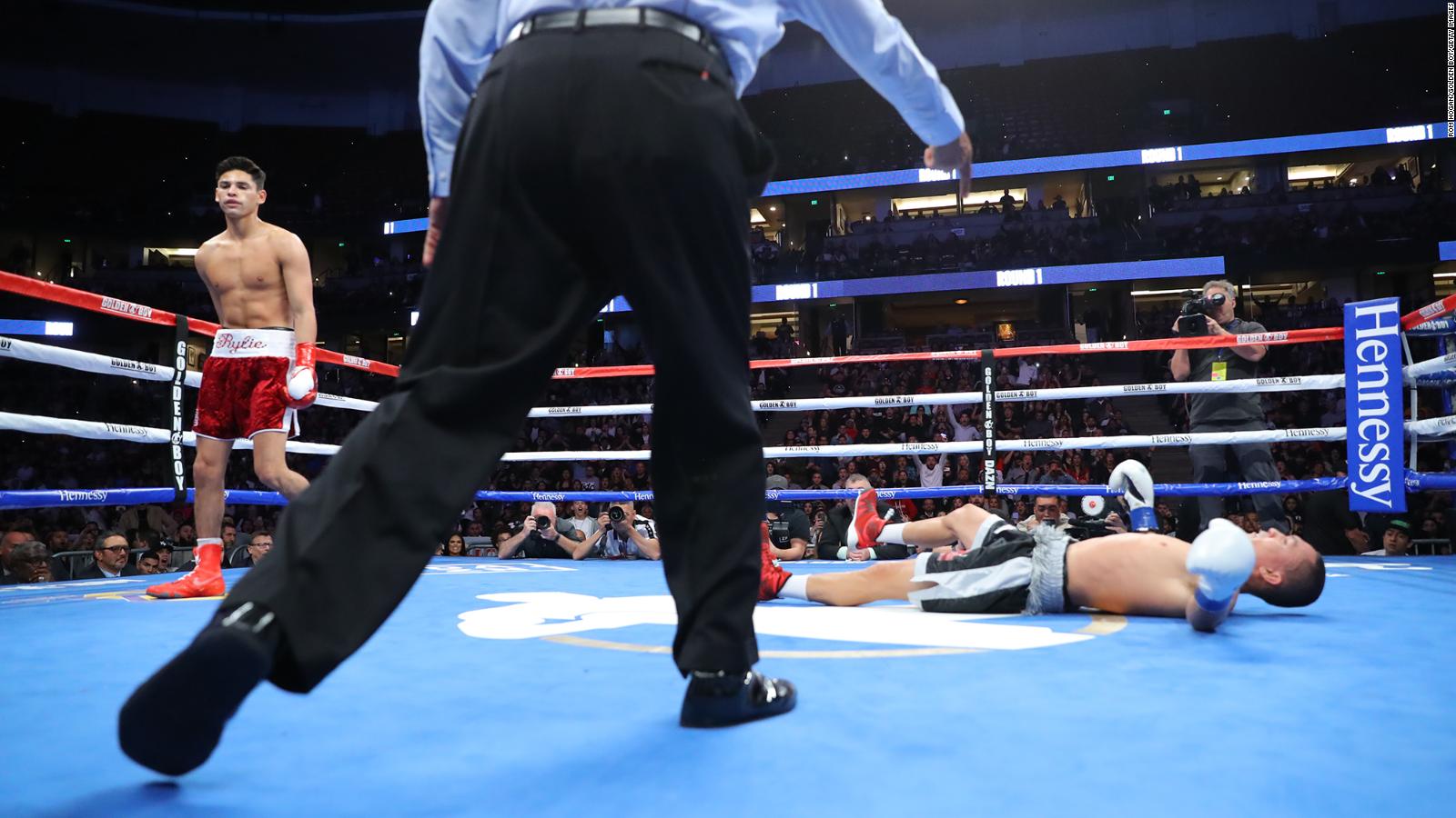 Ryan Garcia knocks out Francisco Fonseca in just over a minute into ... Ryan Garcia knocks out Francisco Fonseca in just over a minute into ...