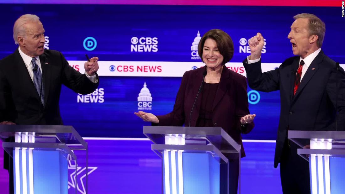Amy Klobuchar On Joe Biden Tom Steyer Spat I Thought I Might Get Hit
