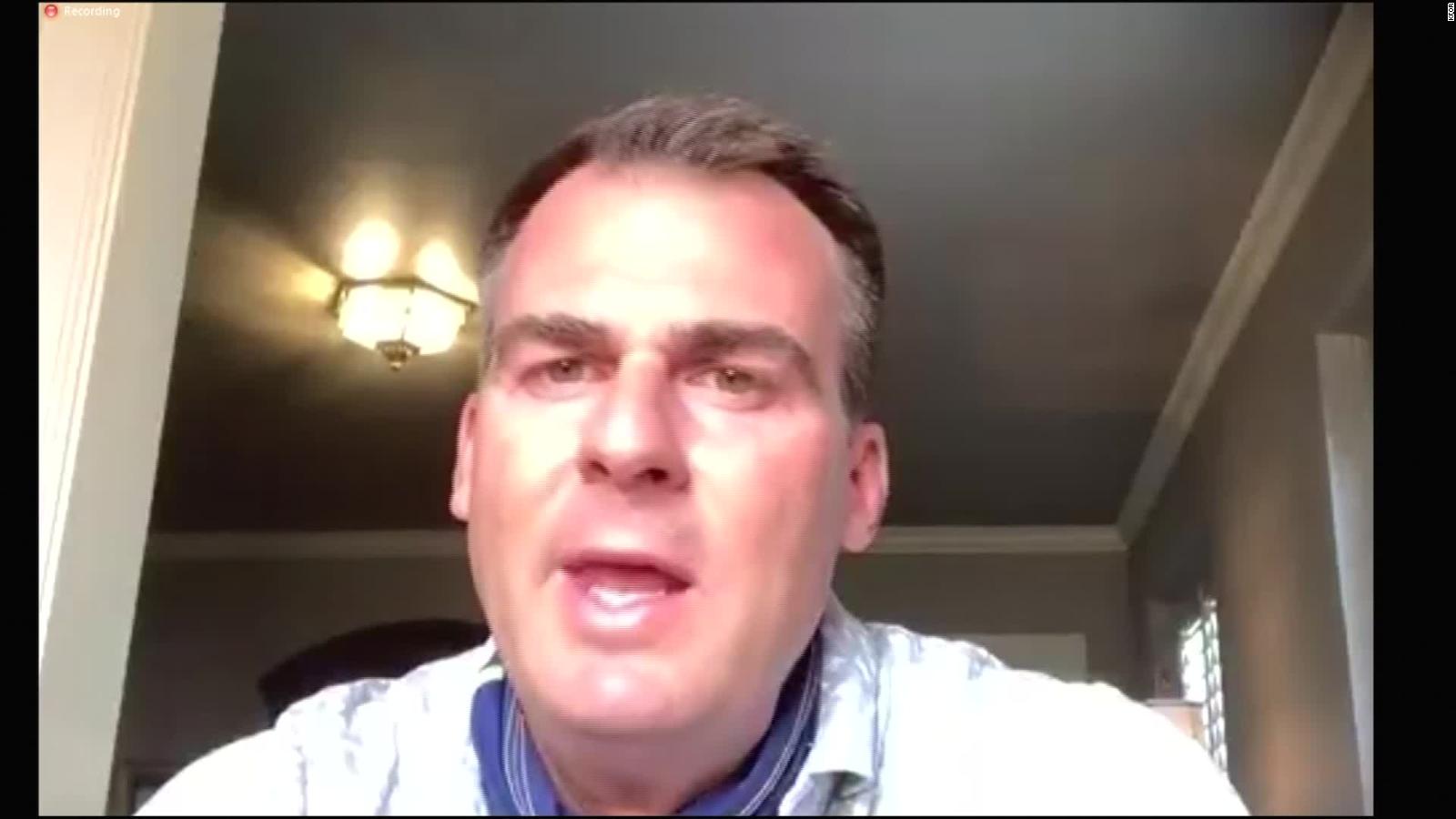 Kevin Stitt Oklahoma Governor Announces He Has Tested Positive For
