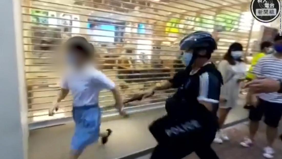 Hong Kong Protests Hong Kong Police Criticized For Tackling 12 Year