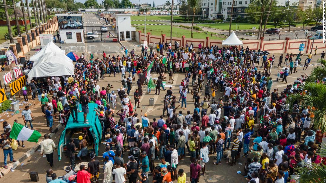 Witnesses Say Nigerian Forces Opened Fire On Protesters Cnn Video