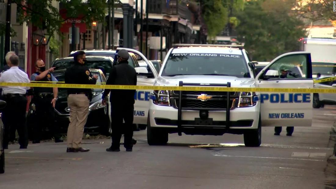 New Orleans Police Officer On Patrol In French Quarter Shot In Face By