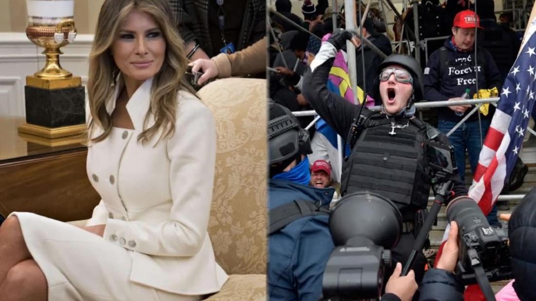 Revelan Qué Hacía Melania Trump En La Casa Blanca Durante Al Asalto Al