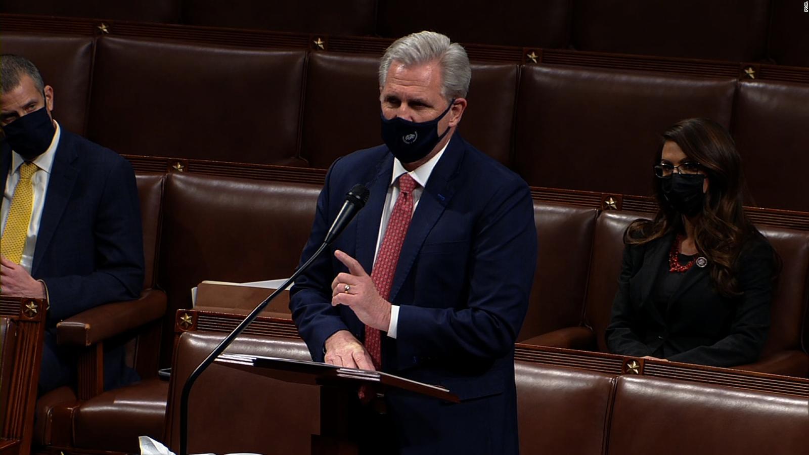 These 10 House Republicans Voted To Impeach Trump On Wednesday