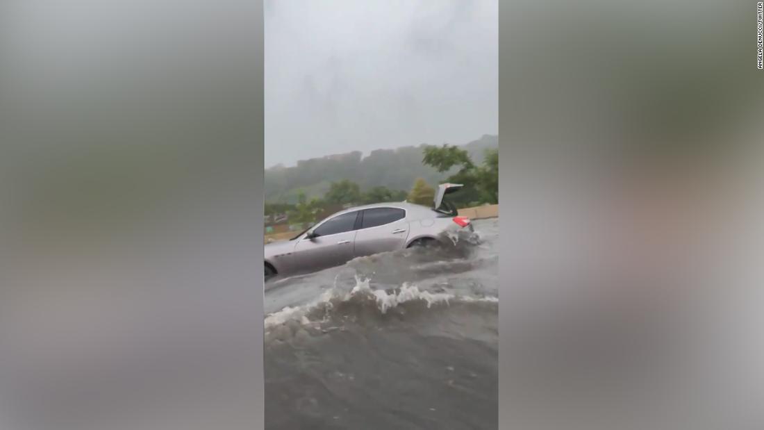 Flash Flood Watches Extend Up The Northeastern Us As Drenching Rain Is