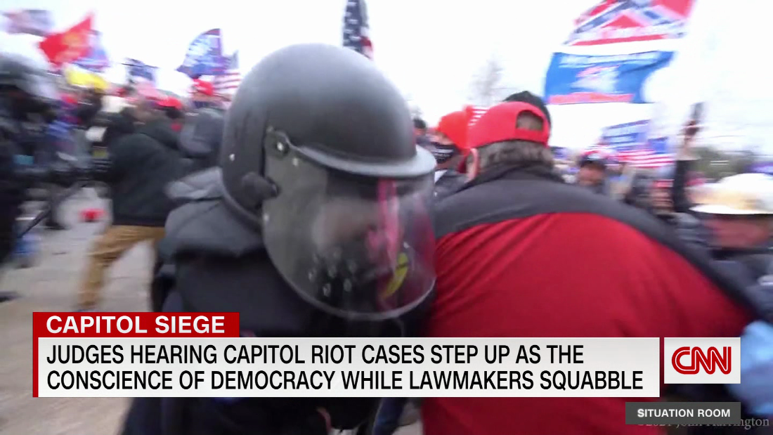 Judges Rebuke Capitol Riot Suspects Cnn Video
