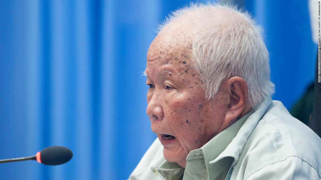 Last living Khmer Rouge leader says not behind Cambodia genocide - CNN Last living Khmer Rouge leader says not behind Cambodia genocide - CNN