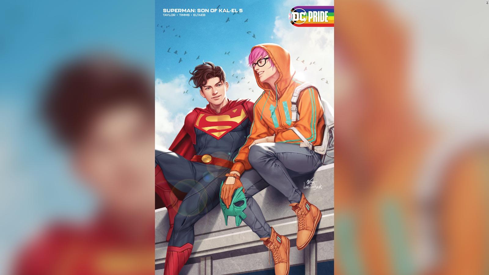 Jon Kent Superman Comes Out As Bisexual In An Upcoming Dc Comic Cnn