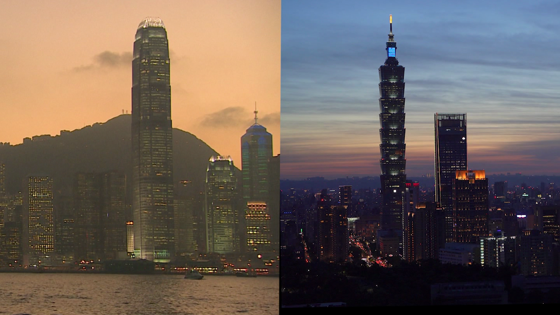 Chinas Crackdown On Hong Kong Fuels Fears In Taiwan Cnn Video