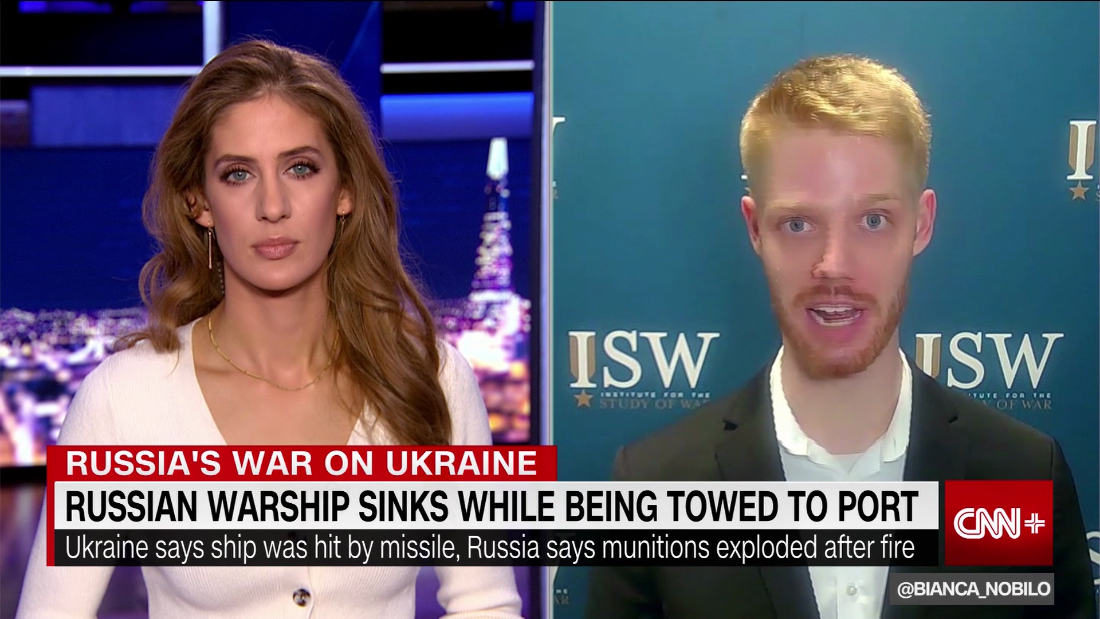 Russia Analyst Kremlin Will Have Hard Time Spinning Moskva In Positive