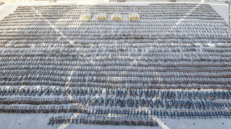 Us And French Forces Seized Iranian Supplied Weapons And Ammunition