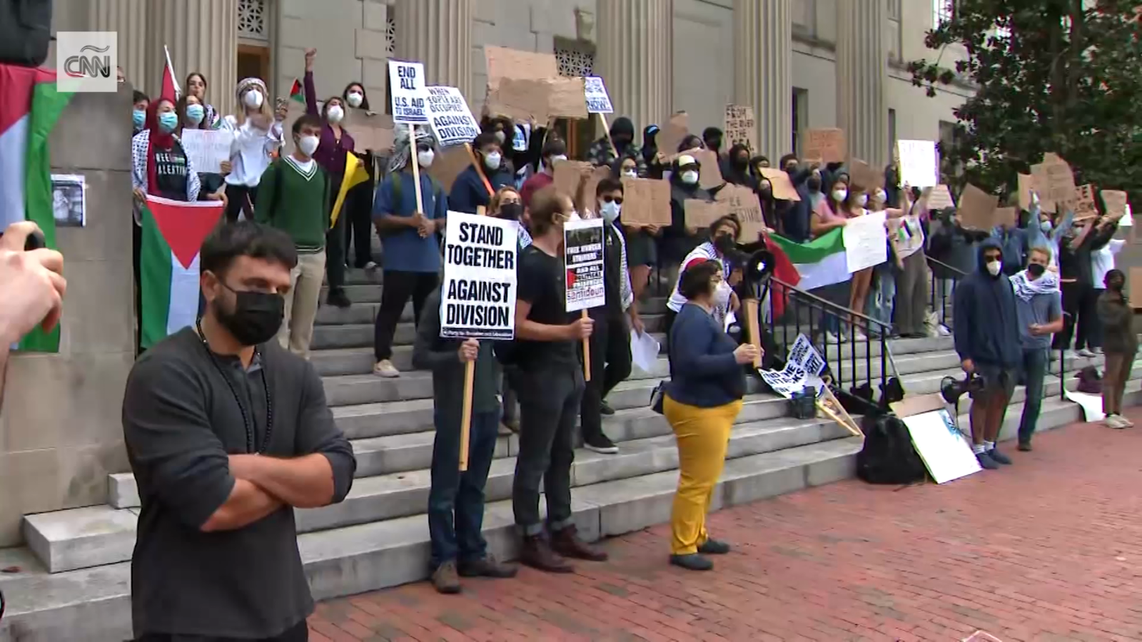 Protestas En Campus Universitarios De Ee Uu Tras Los Ataques De Hamas